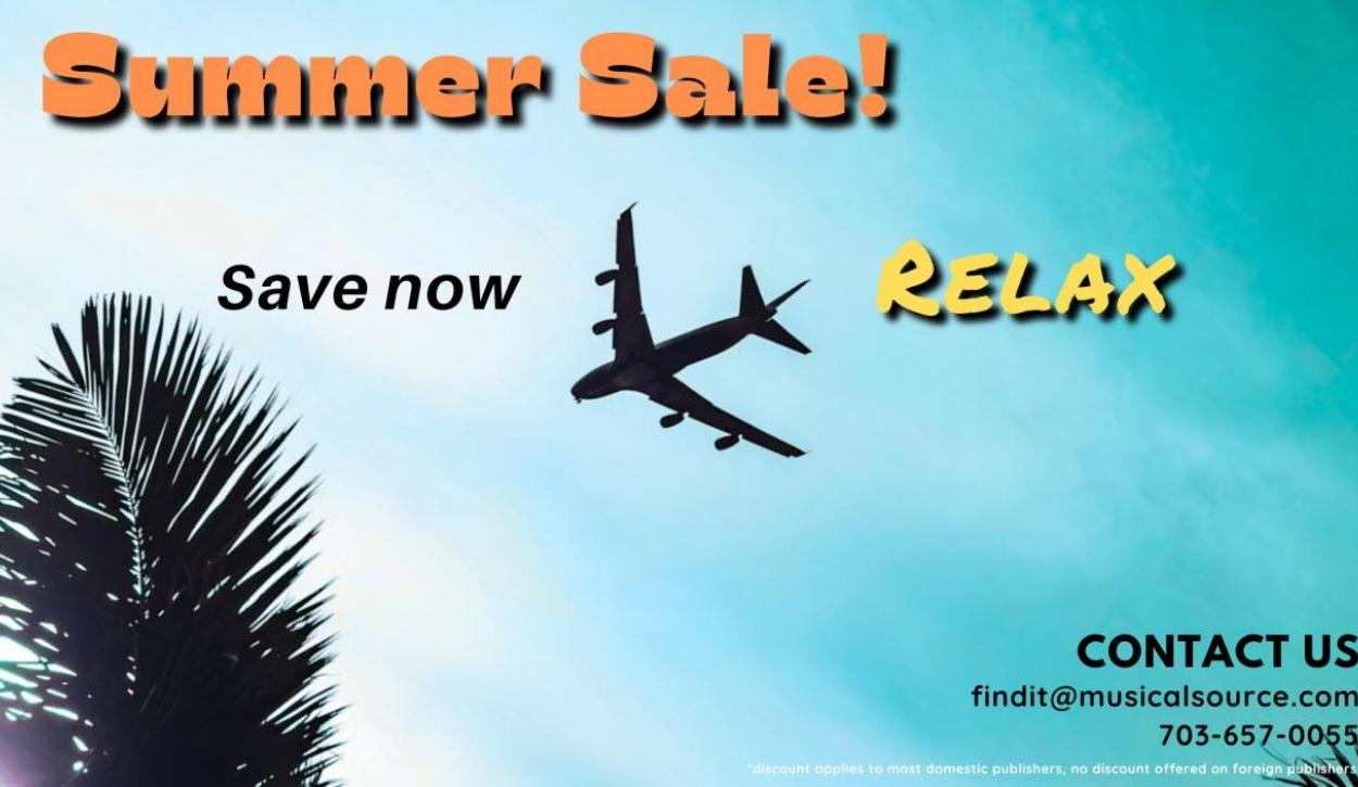 The Musical Source | Your premier retail print music provider